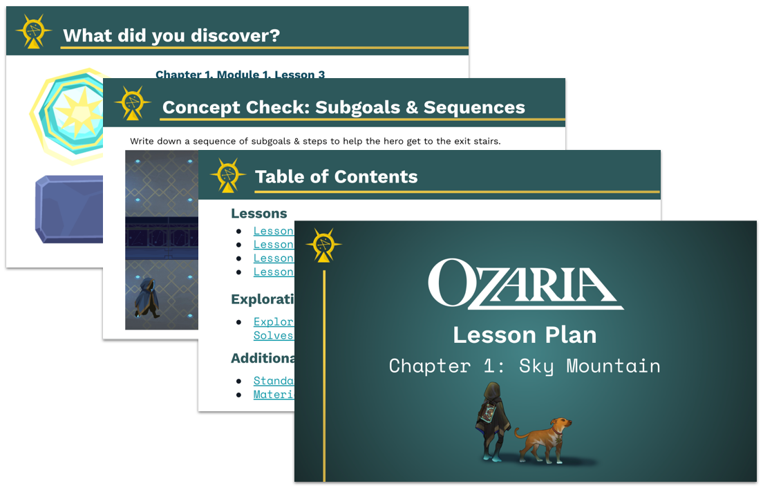 Ozaria - Computer science that captivates